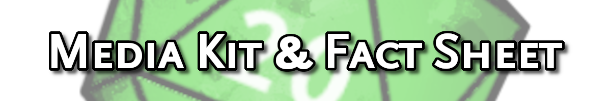 Media Kit & Fact Sheet - Joga o D20