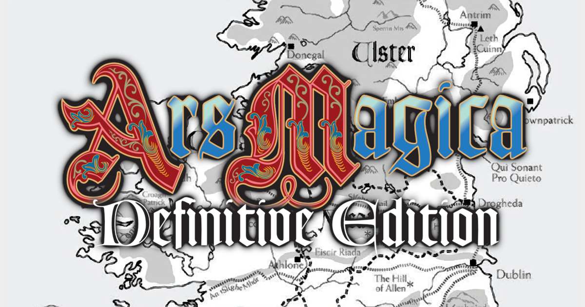 Ars Magica Quinta Edição receberá versão definitiva! - Joga o D20