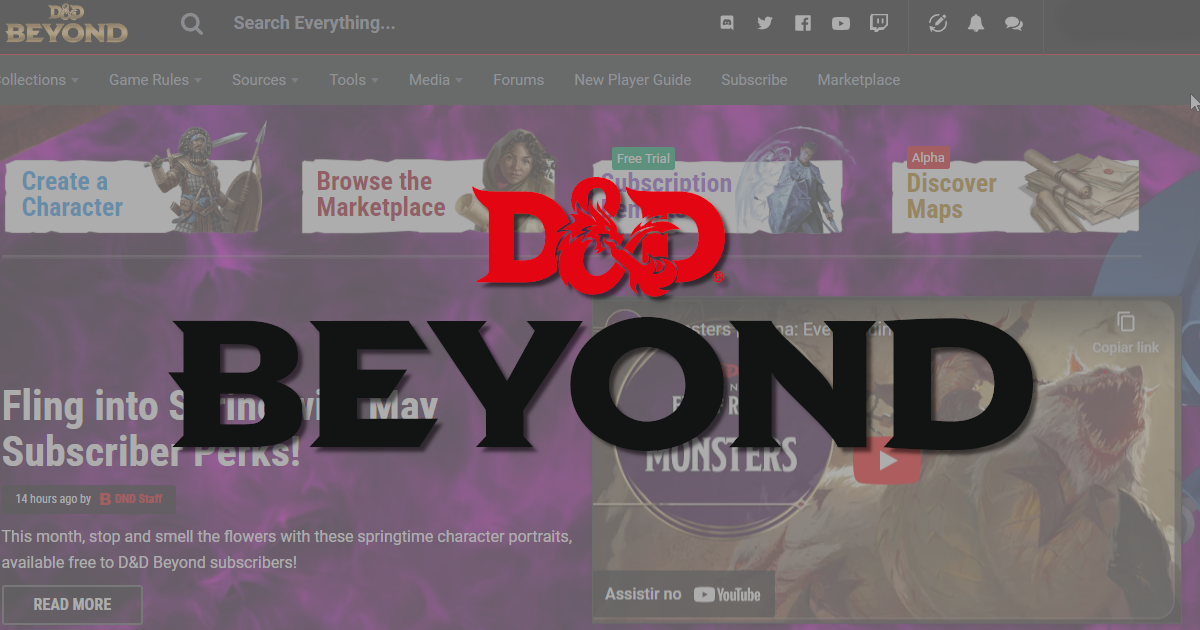 D&D: Entenda a nova polêmica do D&D Beyond! - Joga o D20